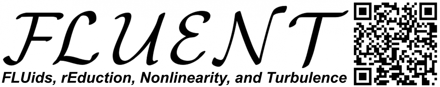 Home | FLUids, rEduction, Nonlinearity, and Turbulence (FLUENT) Lab